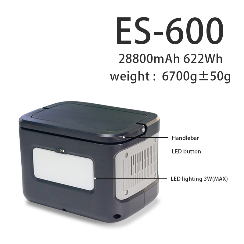 Vapcell ES600 21.6V 28800mAh (622Wh) - Vapcell batteries and Chargers